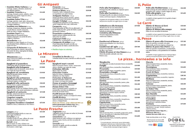 Menu DV Smayo 20234 Espanol 45x31cms | PDF