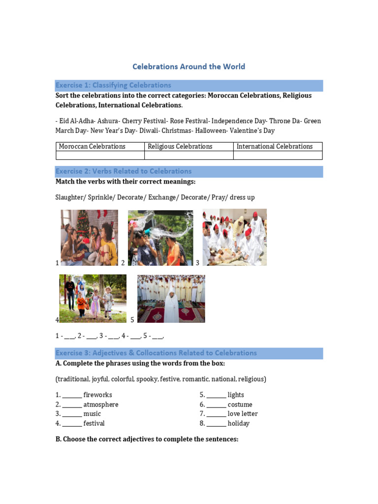 Celebrations Around The World | PDF