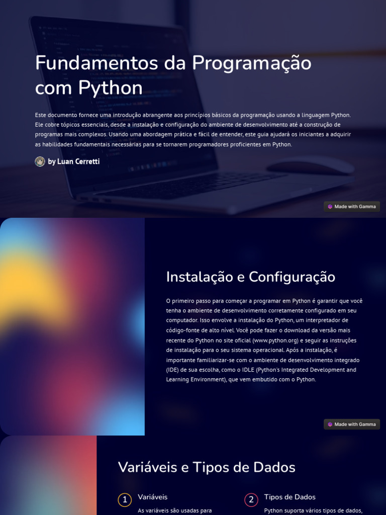 Fundamentos Da Programacao Com Python | PDF | Classe (programação de ...