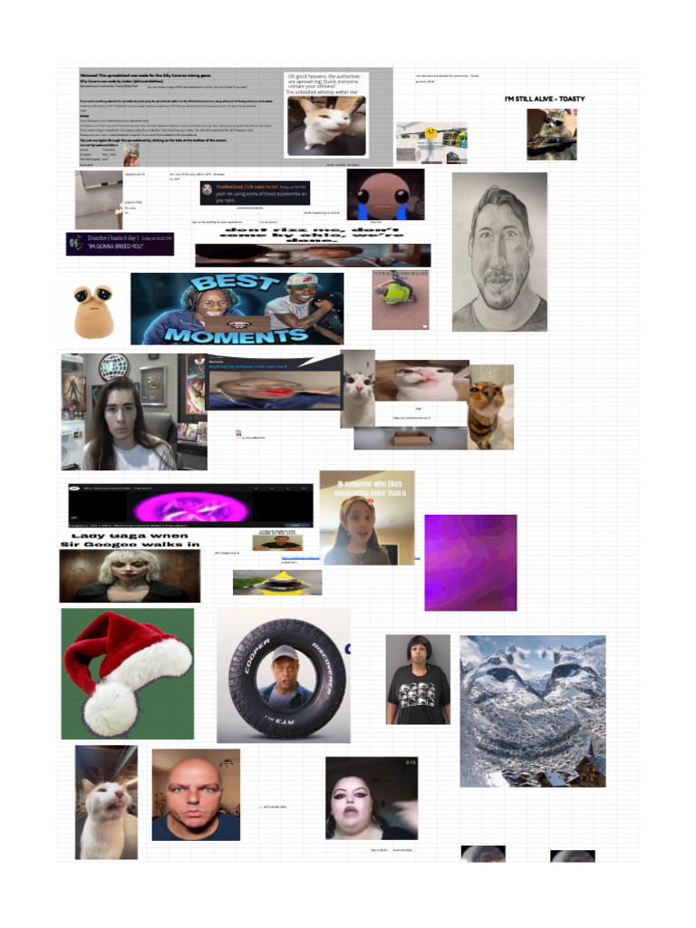Silly Caverns - Official Spreadsheet (1) | PDF