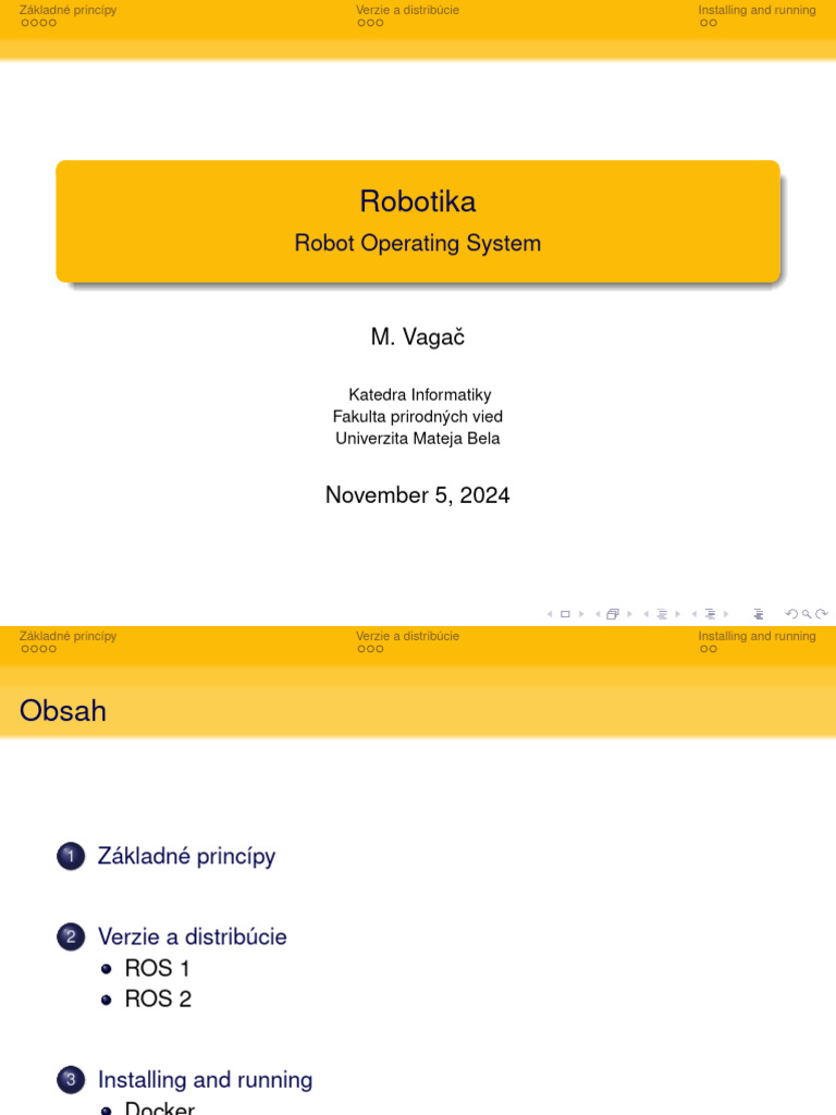 Robotika 11-Ros | PDF