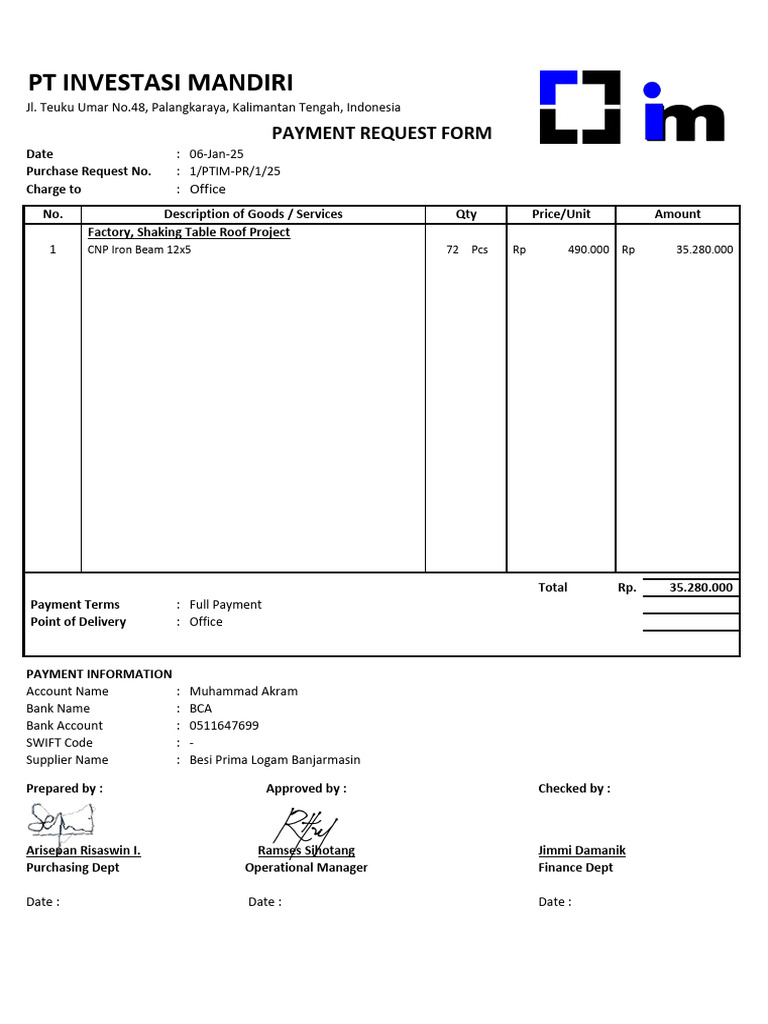 IM01 (CNP Iron Beam) 0 | PDF