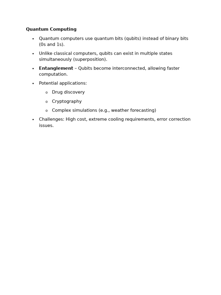 Quantum Computing | PDF