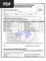 Medical Certificate Form S-3 for Arms License | PDF | License | Firearms