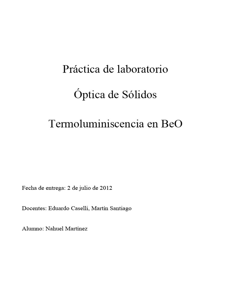 Berilia | PDF | Resistividad Eléctrica y Conductividad | Electrón