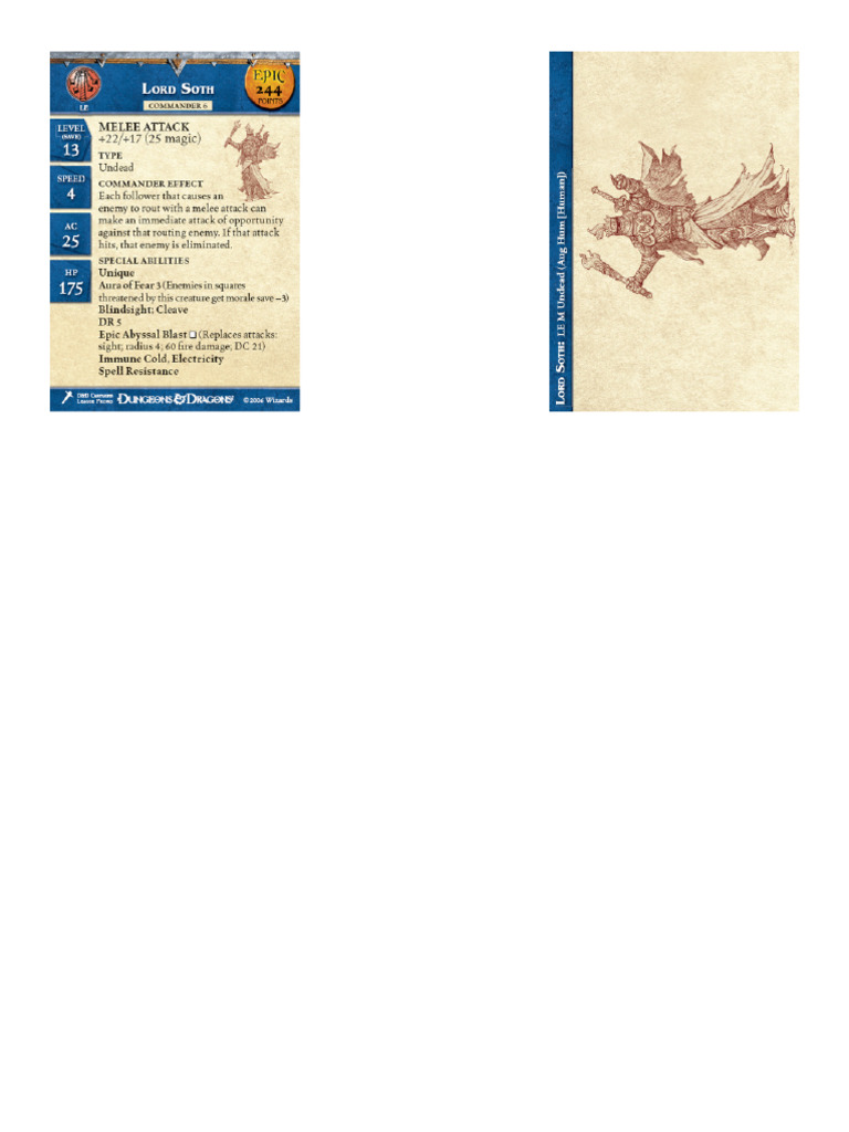 Lord Soth | PDF