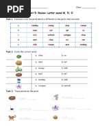 JKL Phonics Worksheet | PDF