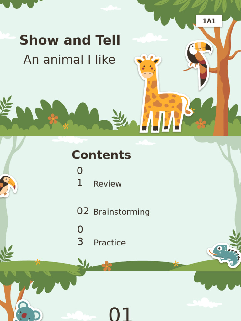 Show and Tell - Unit 6 - An Animal I Like | PDF | Zoology