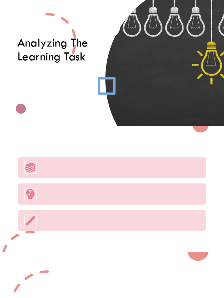 6 Analyzing The LEARNING TASK | PDF | Learning | Neuroscience
