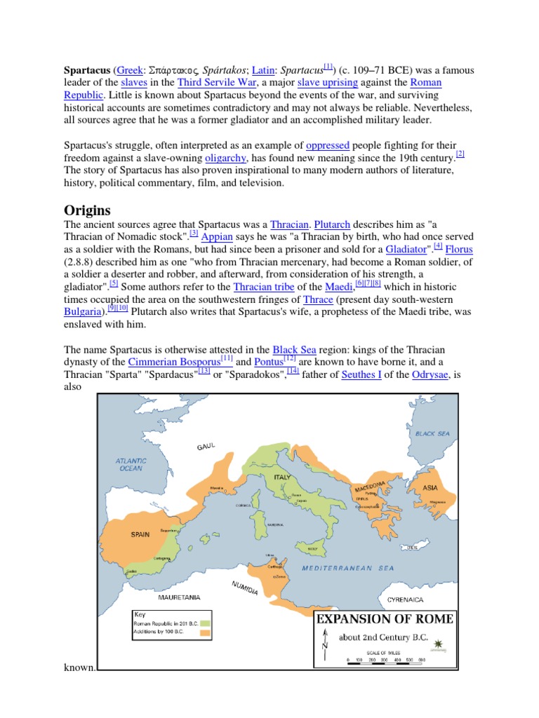 Spartacus | PDF | Spartacus | Warfare Of Antiquity