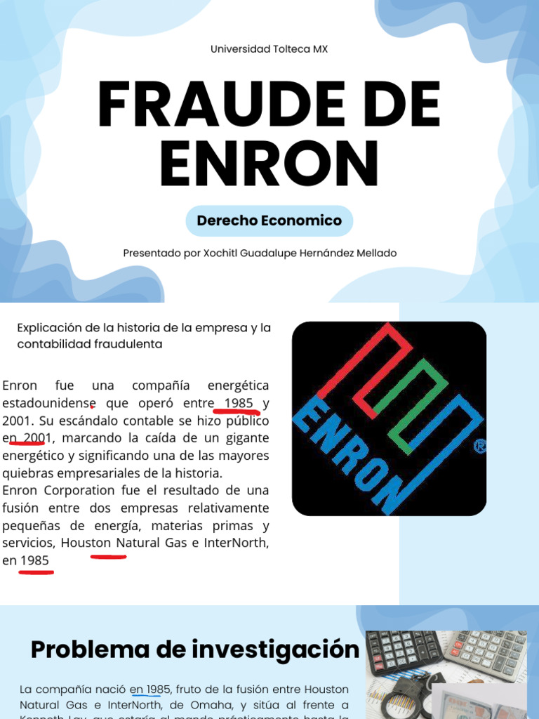 Fraude de Enron | PDF | Enron | Business