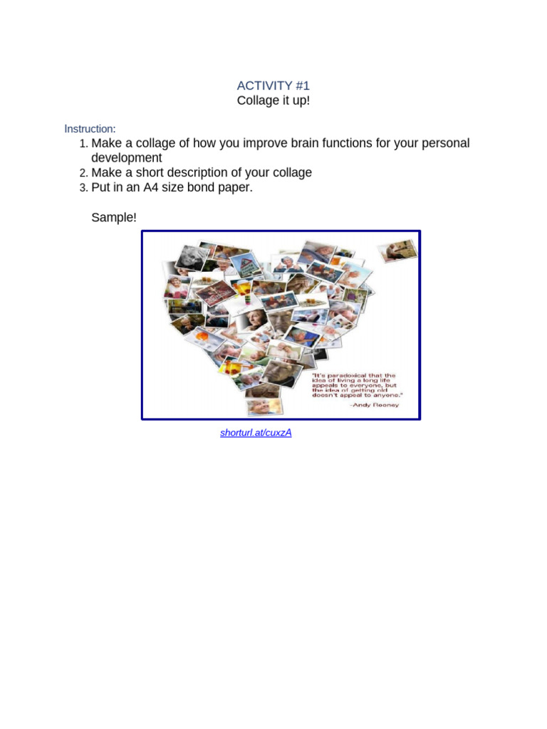 Collage It Up | PDF