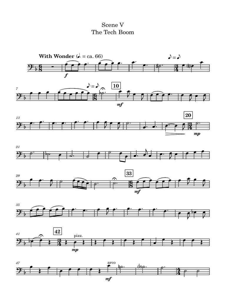 Women on the Line: Cello Scenes V & VI | PDF