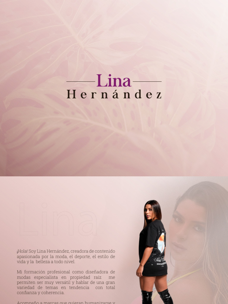 Brochure - Lina Hernández | PDF
