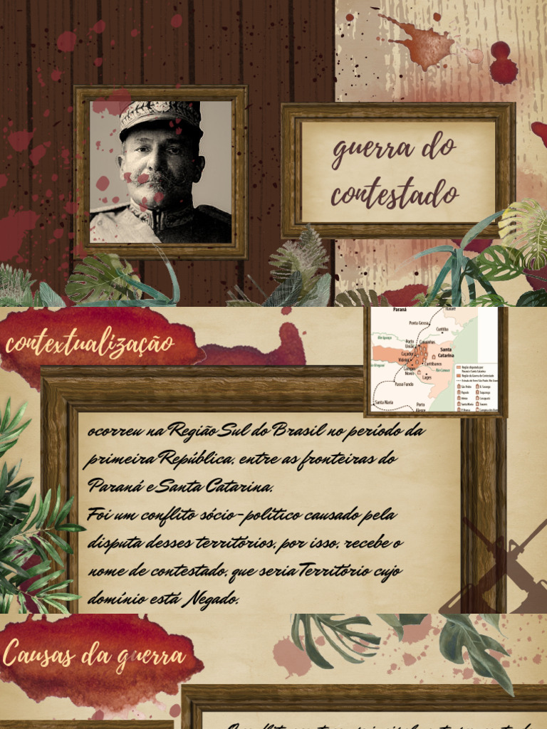 Guerra do Contestado: Causas e Consequências | PDF