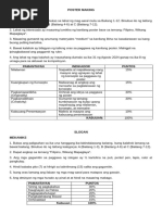 Alituntunin Sa Paggawa NG Poster | PDF