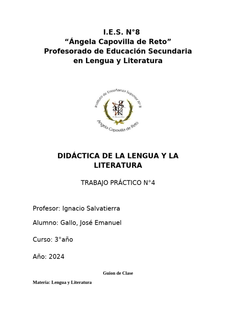DLL TP4 GalloJose 2024 | PDF