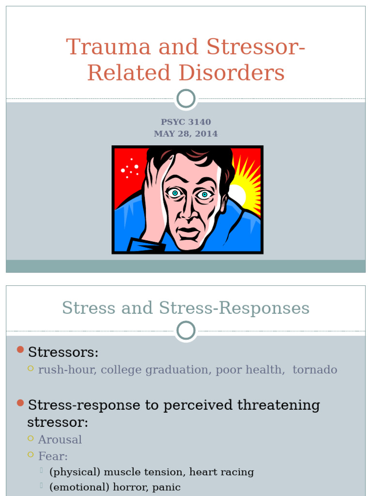 Trauma and Stressor-Relat+ | PDF