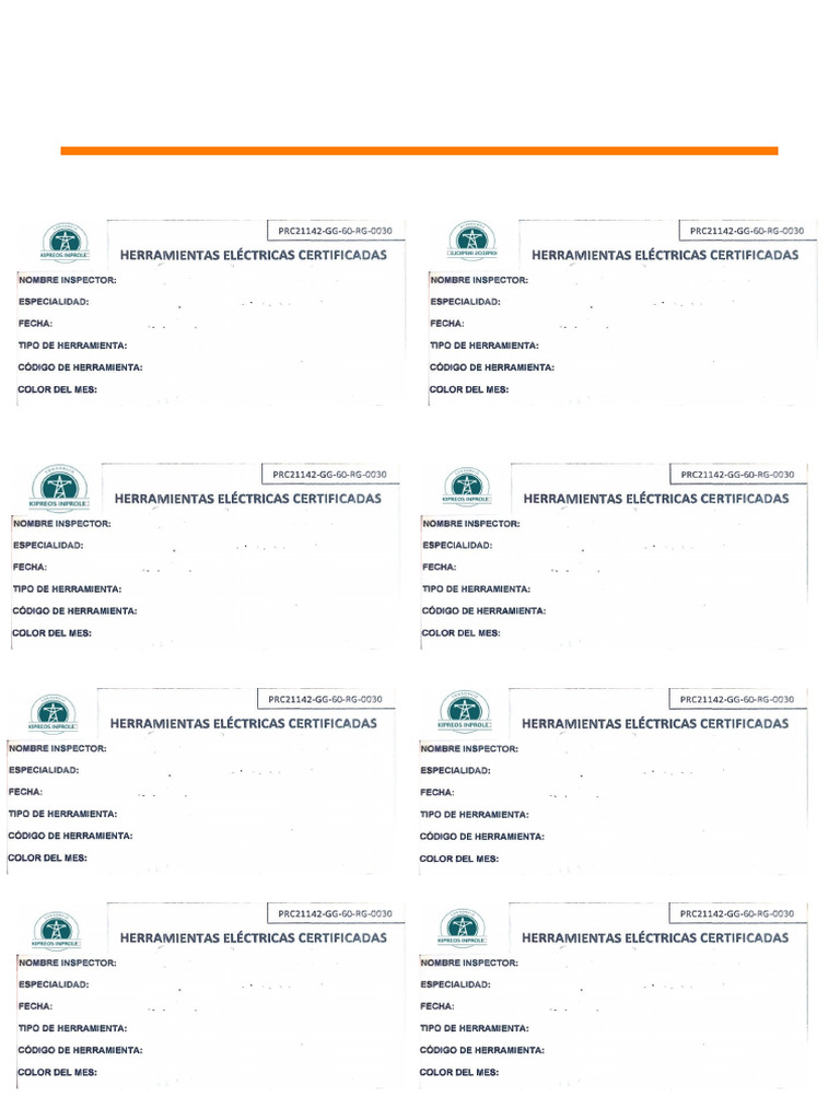 Documento Tarjeta | PDF