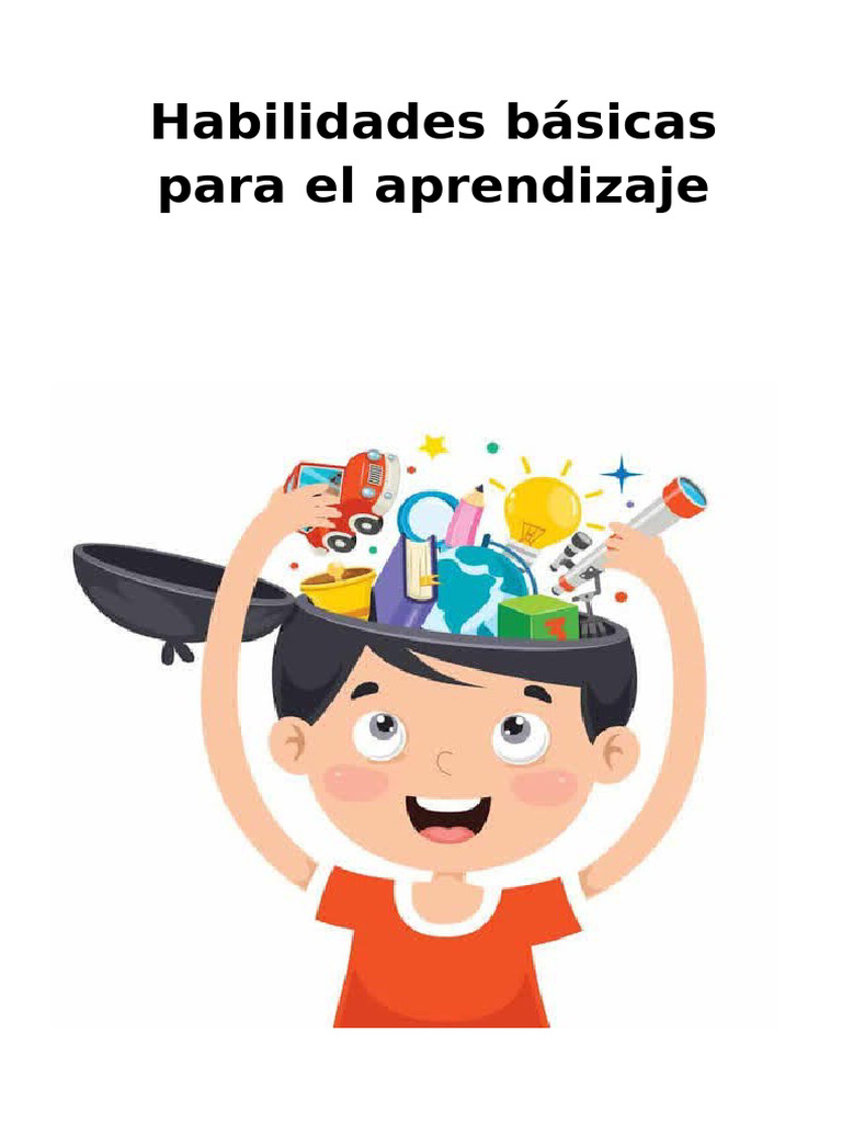 Habilidades Básicas para El Aprendizaje | PDF