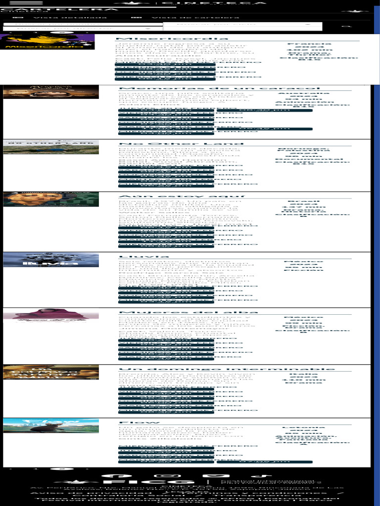 Cineteca Cartelera Cineteca | PDF