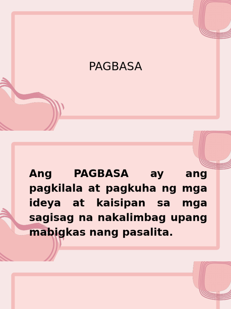 PAGBASA | PDF