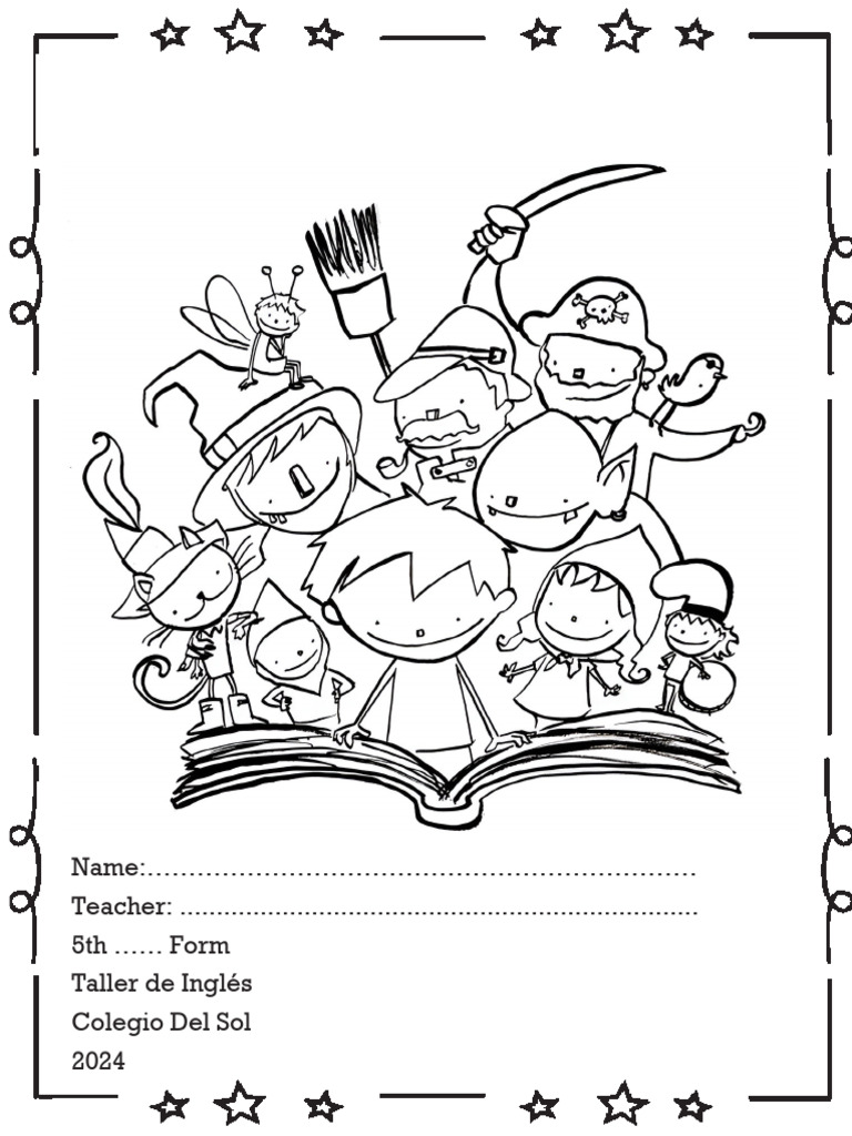 5th Form Booklet. Colegio Del Sol. Taller de Ingles. 2024 | PDF