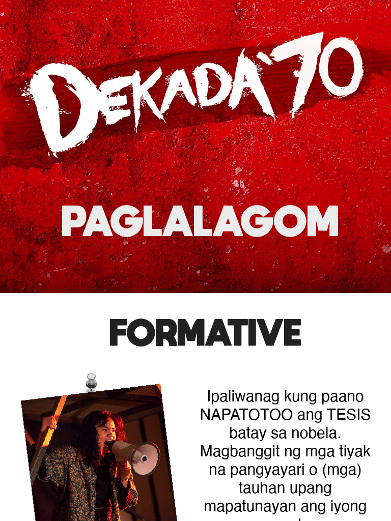 Dekada '70 Paglalagom | PDF