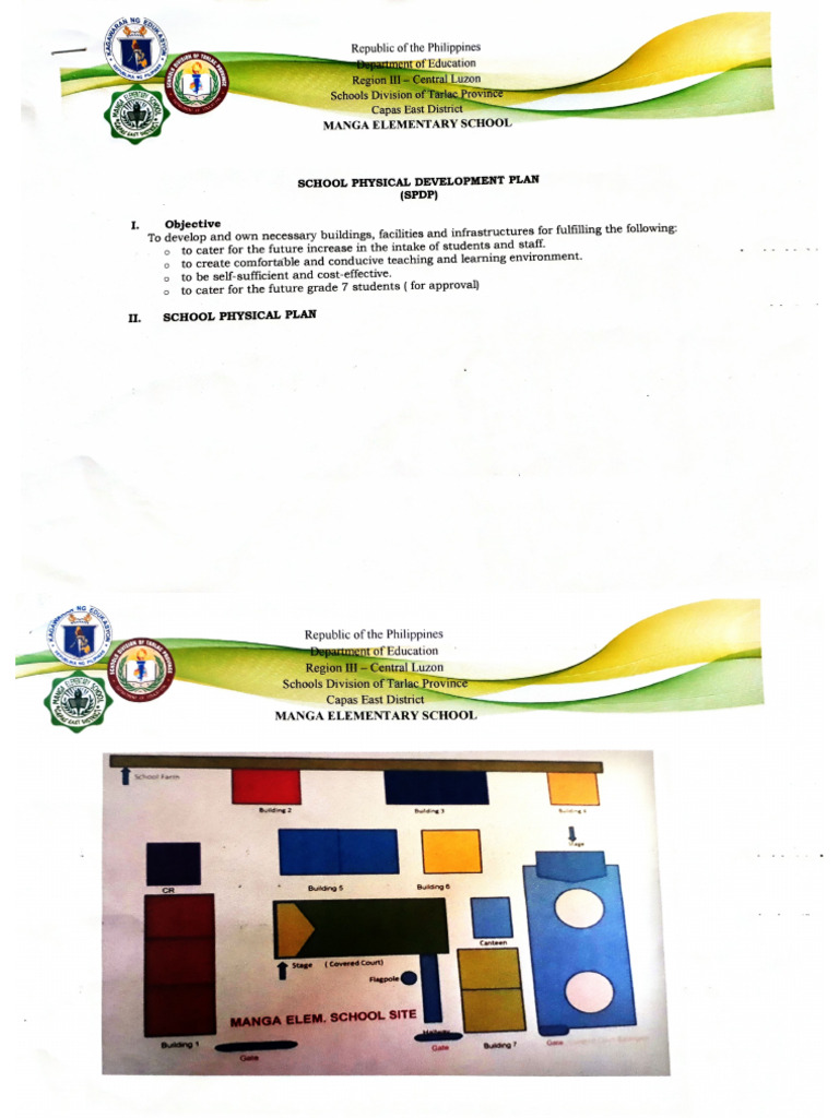 School Physical Development Plan | PDF