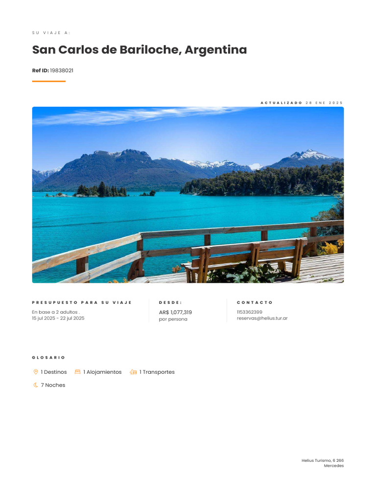 escapada-bariloche | PDF