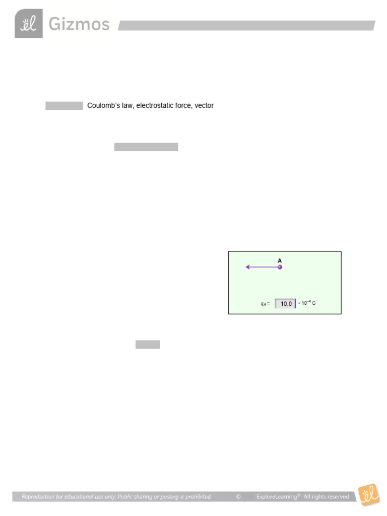 CoulombForceSE Corrected, 90 | PDF | Force | Physical Quantities