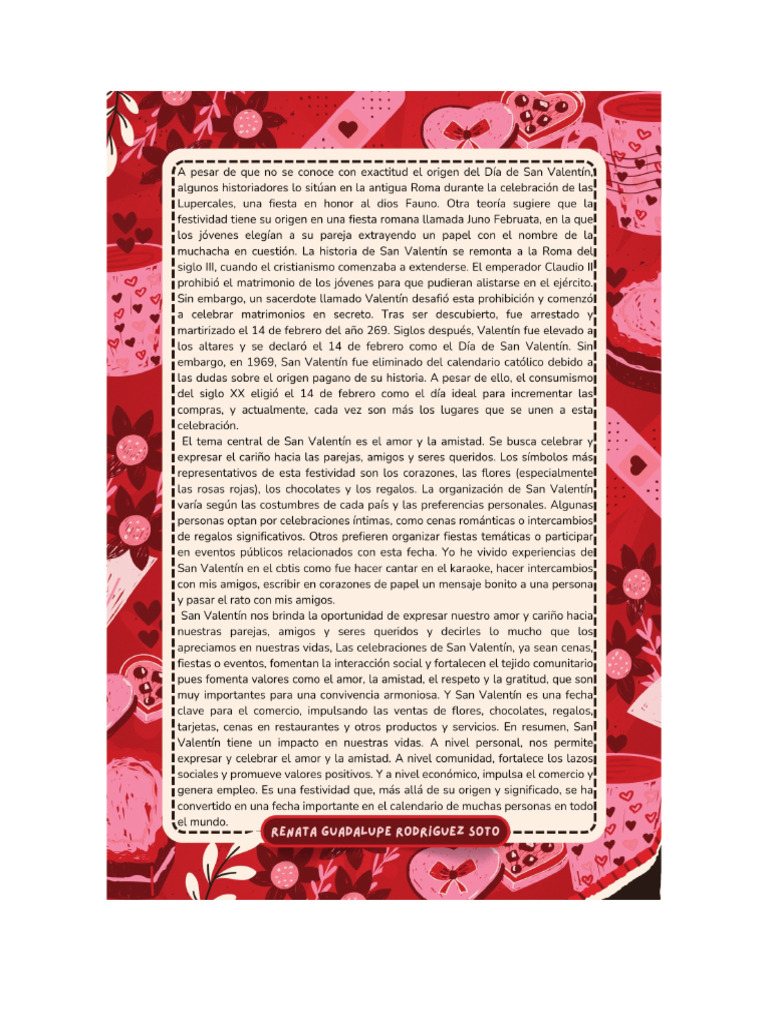 San Valentin | PDF