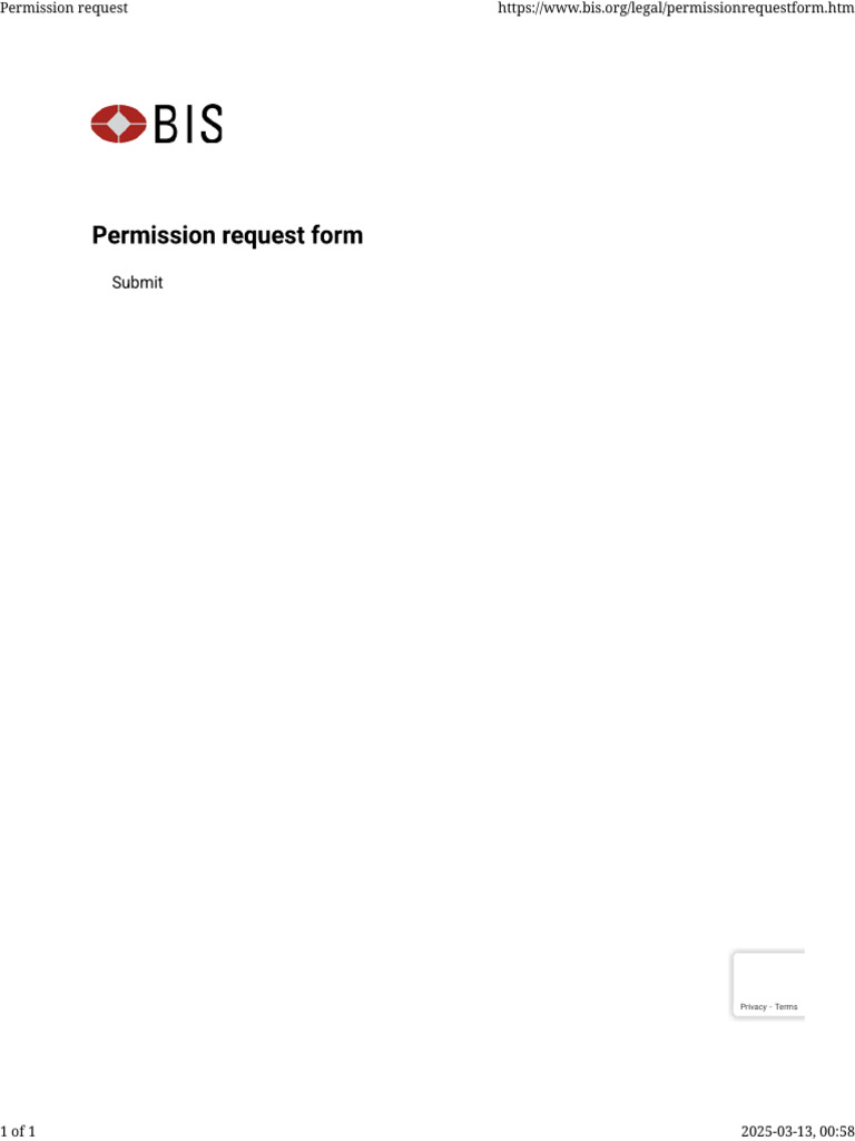 Permission Request Form Guide | PDF