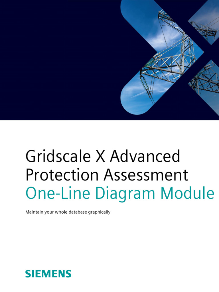 5 Advanced Protection Assessment One Line Diagram Module Data Sheet ...