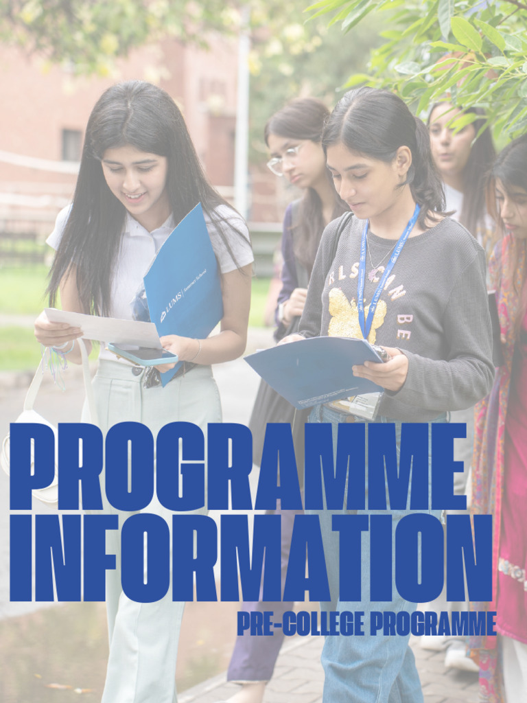 Pre-College programme guide | PDF | Mindset | Web Development