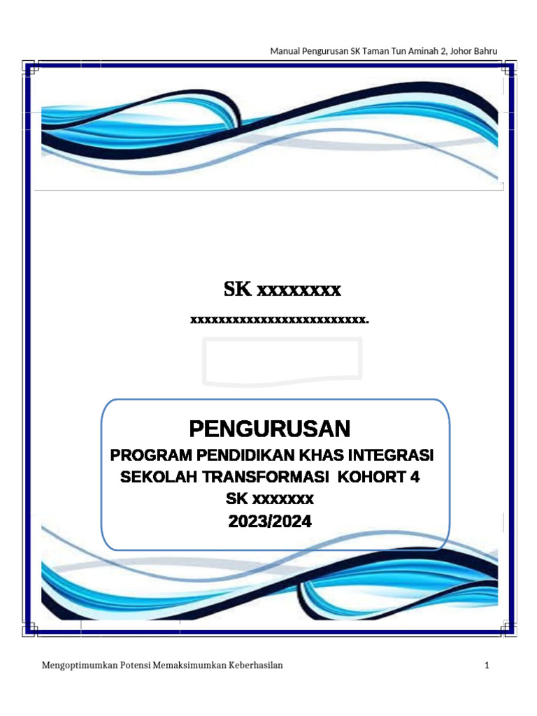 Draf Manual Pengurusan 203-2024 Ppki-Pra-Kaunseling | PDF