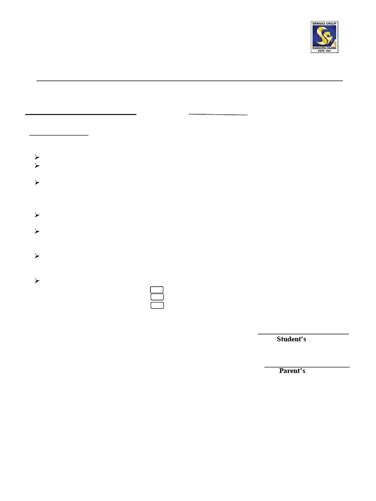 B.E Undertaking Format 2024-25 | PDF | Justice | Crime & Violence