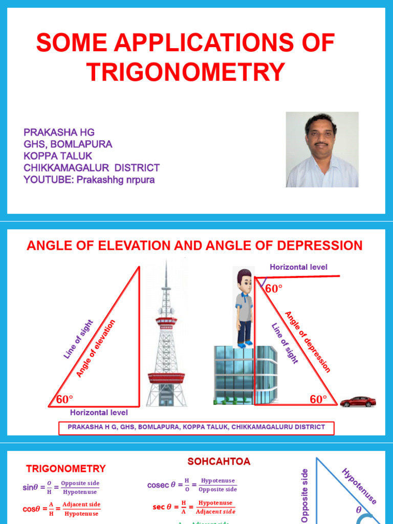 Em - Applications of Trigonometry-24-25 | PDF | Elementary Geometry ...
