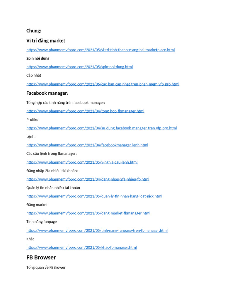 Hướng dẫn vfp | PDF