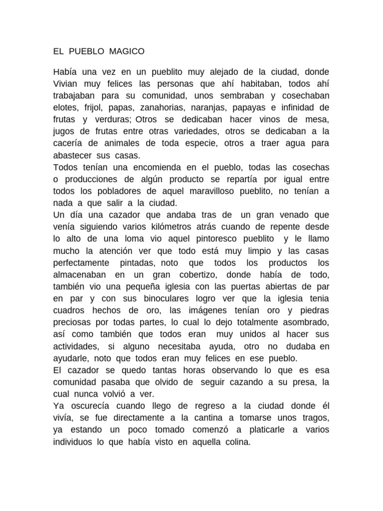 El Pueblo Magico | PDF