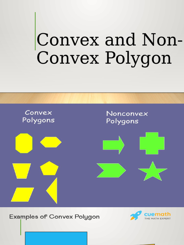 Convex and Non - Convex Polygon | PDF