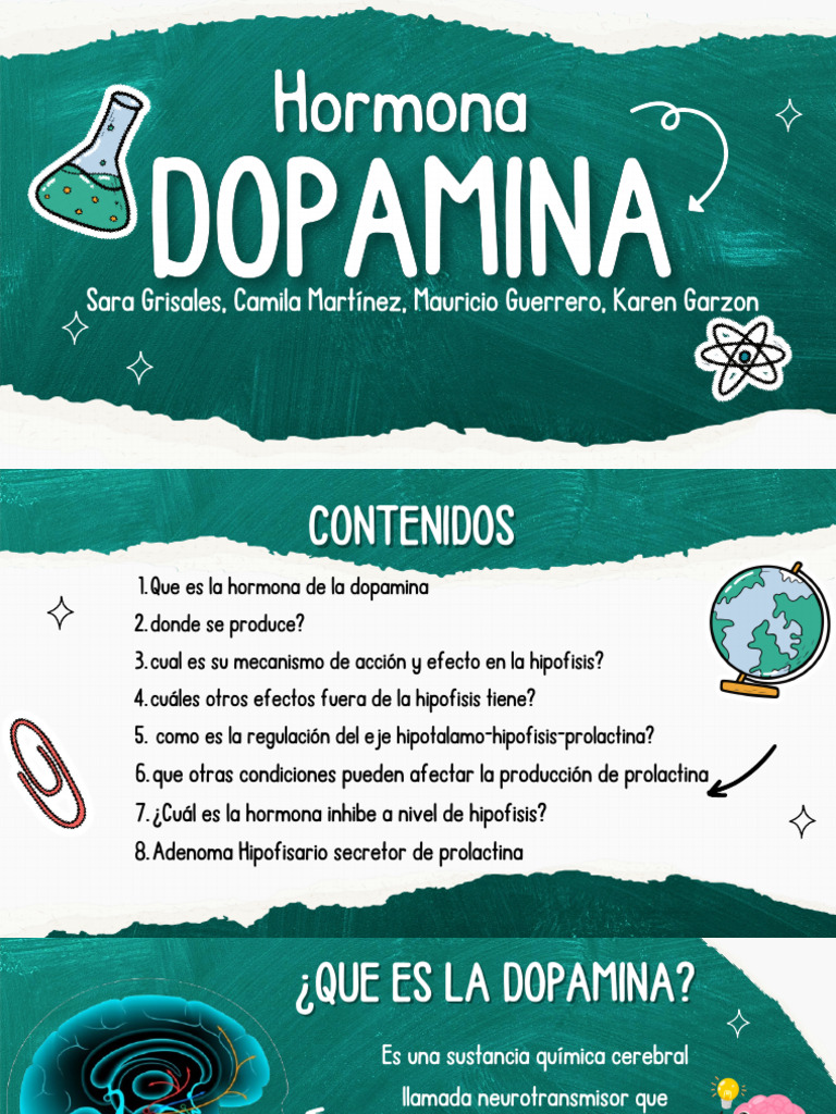 Hormona Dopamina | PDF | Dopamina | Endocrinología