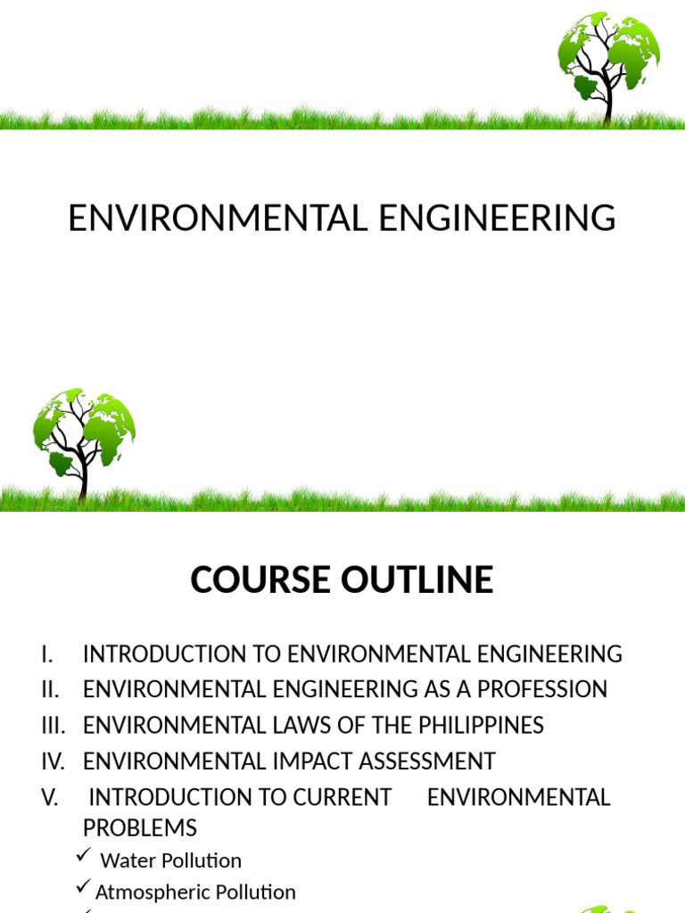 Introduction To Environmental Engineering | PDF | Ecology ...