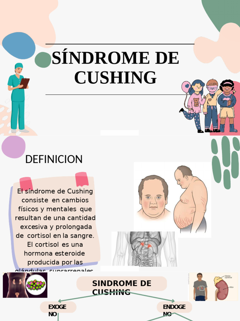 Sindrome de Cushing | PDF | Hormona adrenocorticotrópica | Cortisol