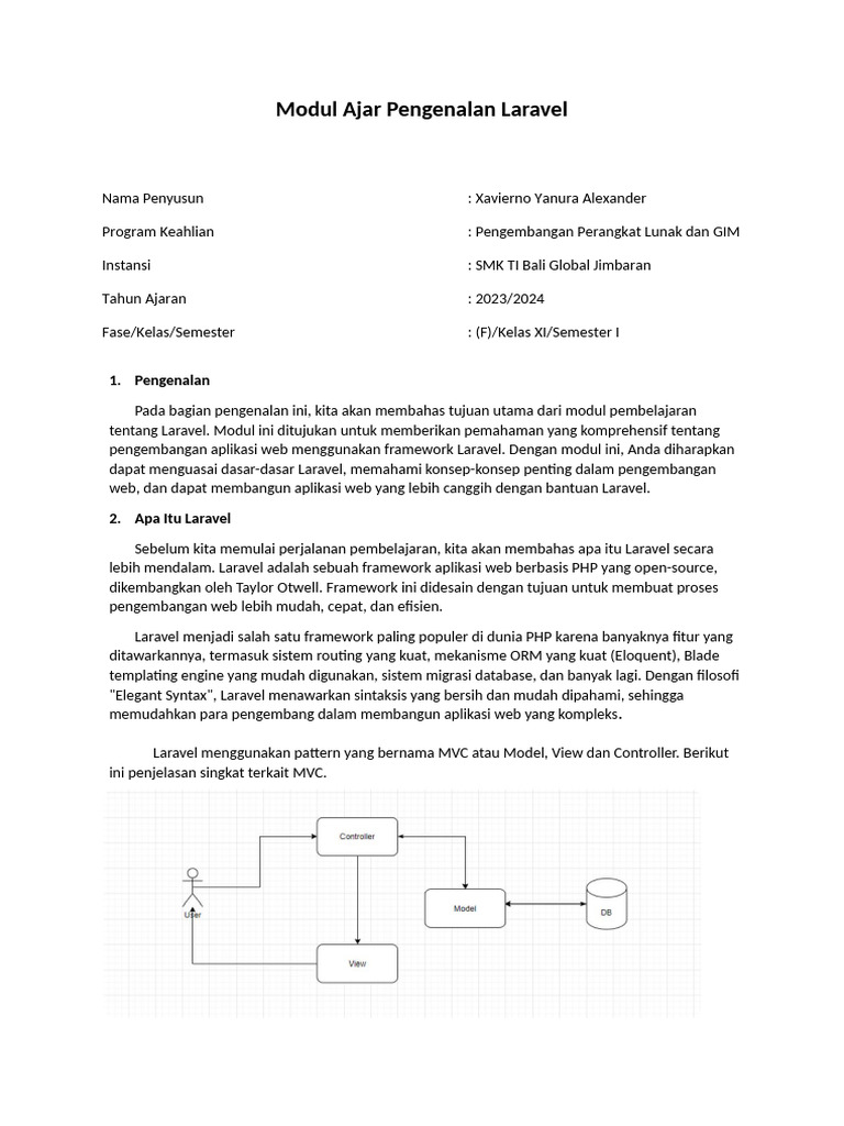 Pengenalan Laravel | PDF