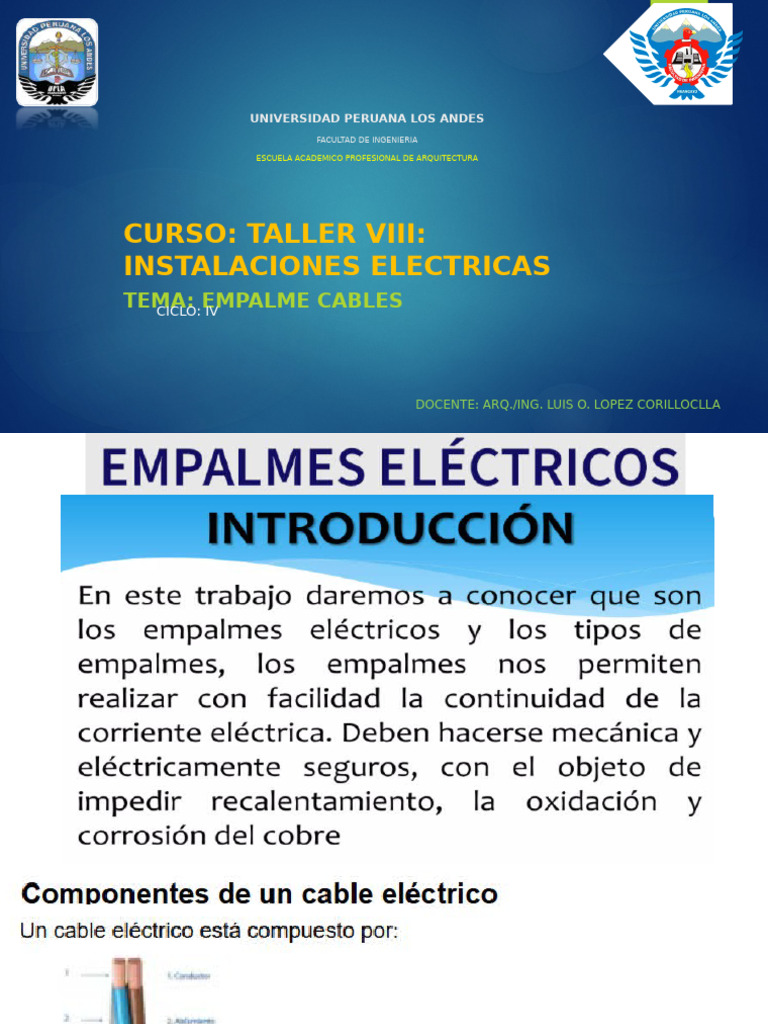 Empalmes Electricos | PDF
