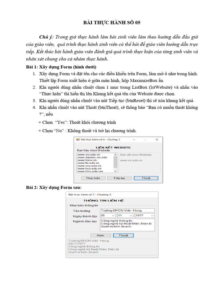 BaiTH Windows 05 | PDF