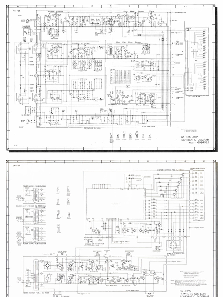 Hfe Akai Gx-f25 Schematics | PDF
