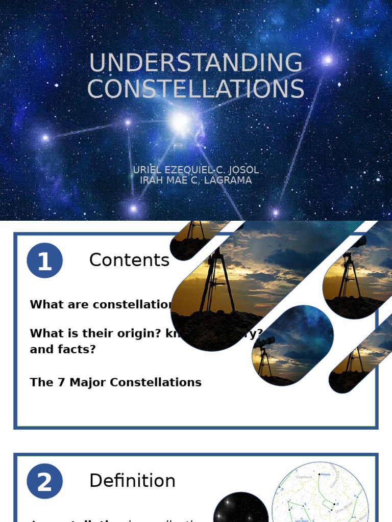 Understanding Constellations | PDF | Constellation | Stars