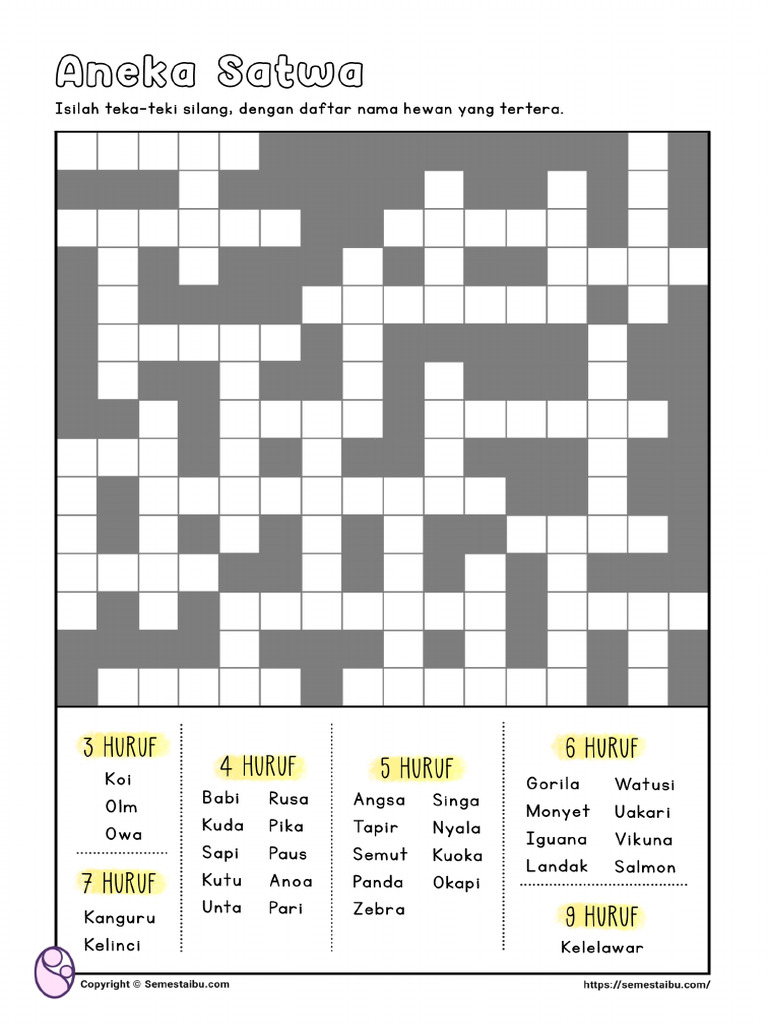 TTS - Kata - Hewan - Level 3 | PDF